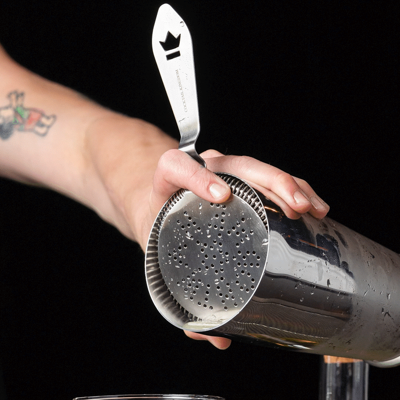 LARGE ANTIQUE-STYLE COCKTAIL STRAINER / STAINLESS STEEL – Cocktail Kingdom