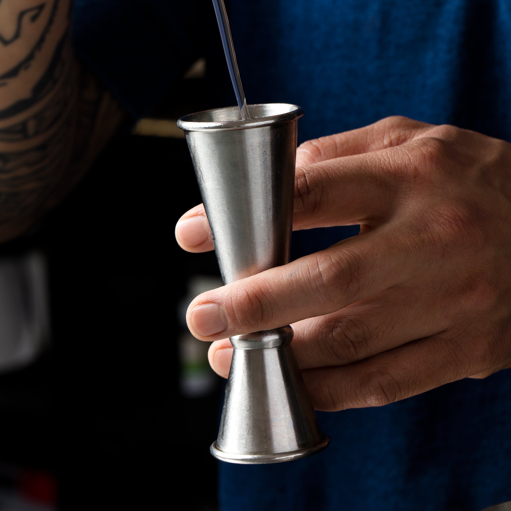 JAPANESE STYLE JIGGER / STAINLESS STEEL – 25ml / 50ml – Cocktail Kingdom