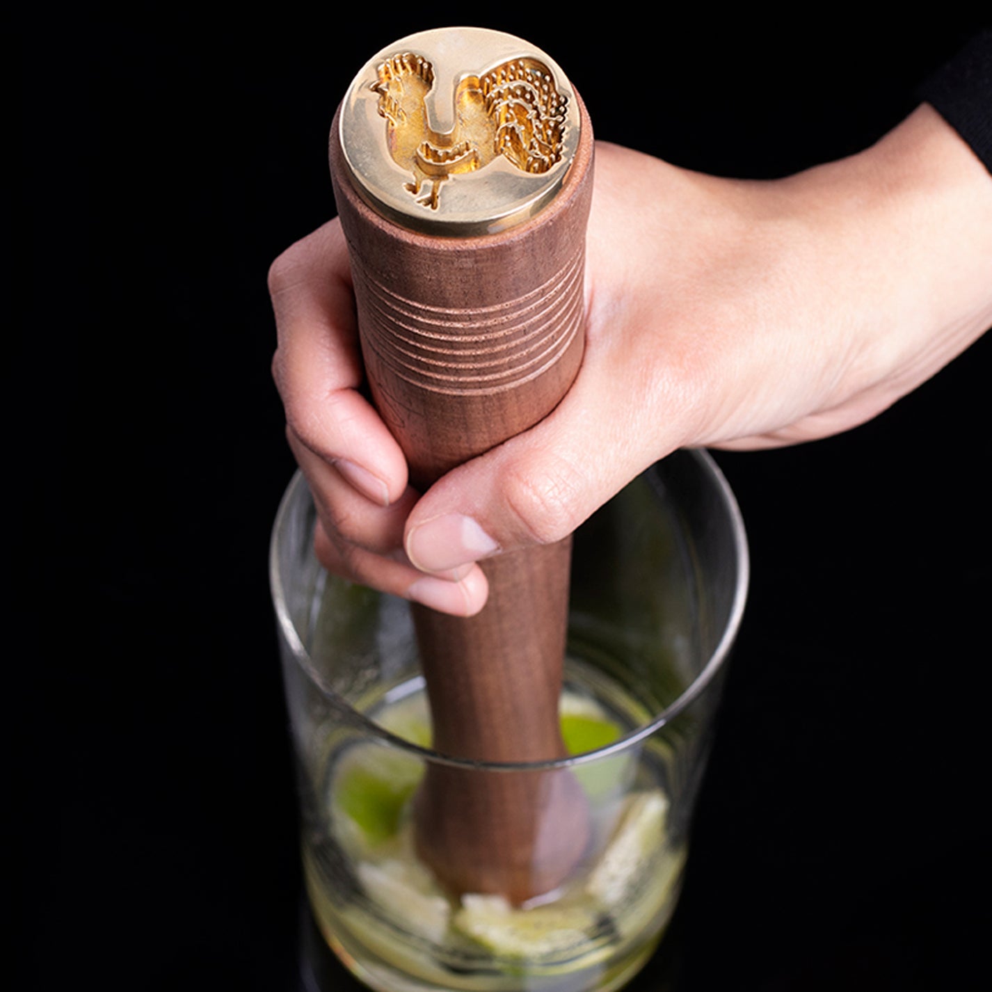 GAZ REGAN MUDDLER – WALNUT – Cocktail Kingdom