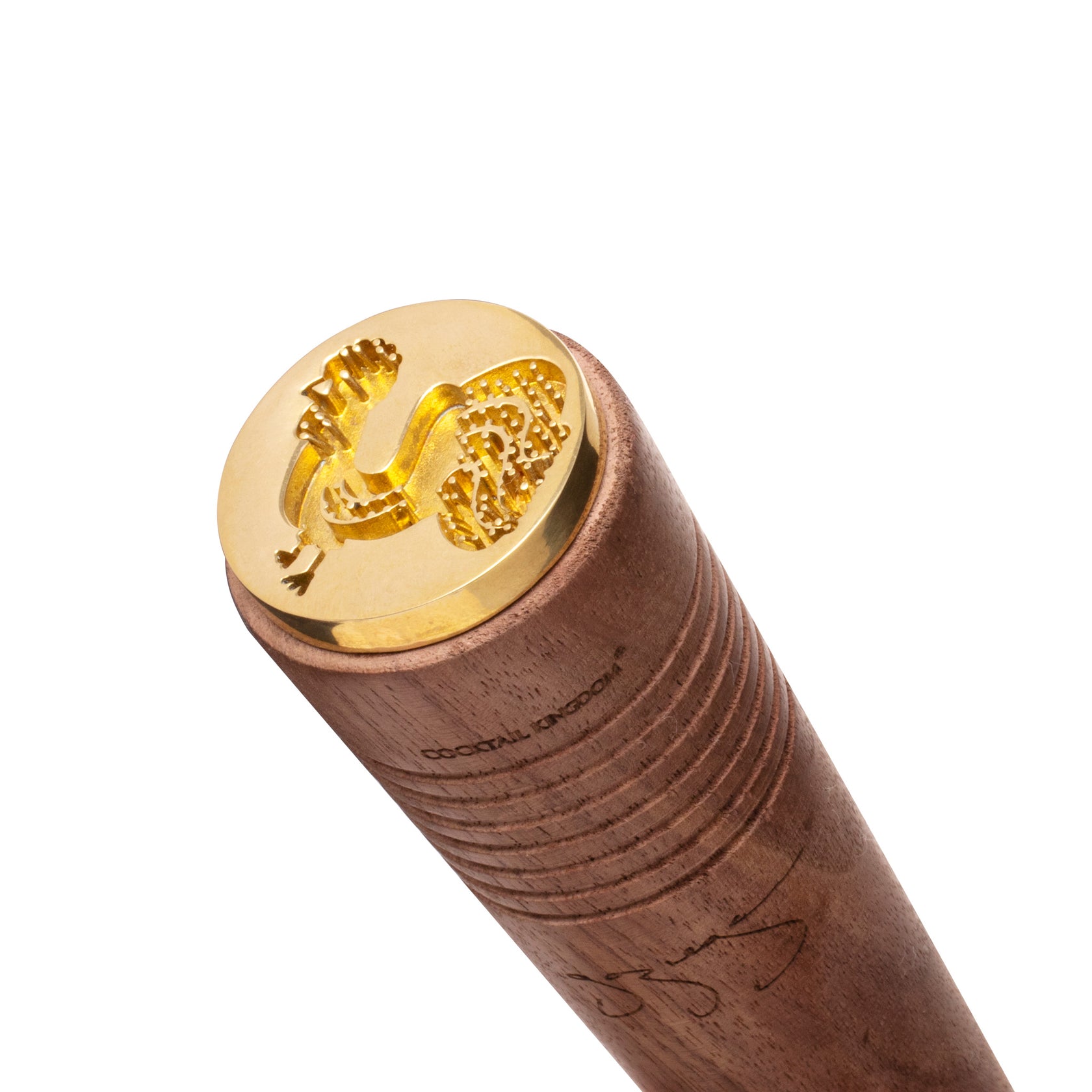 GAZ REGAN MUDDLER – WALNUT – Cocktail Kingdom